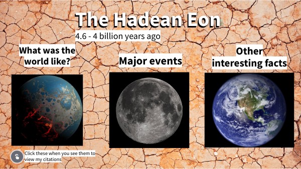 The Hadean Eon