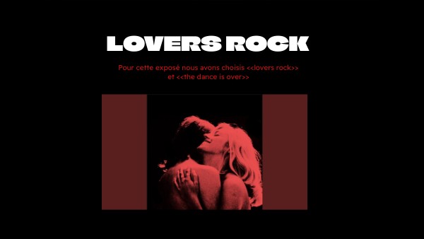 Lovers rock