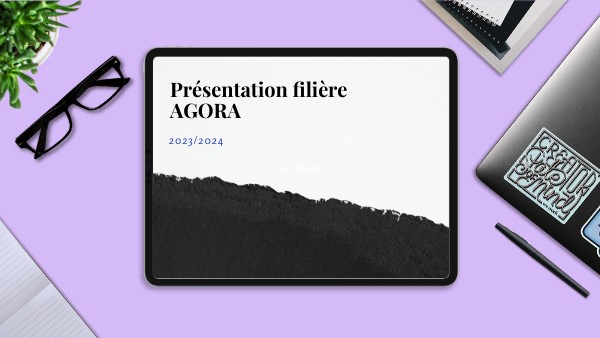 Présentation filière AGORA