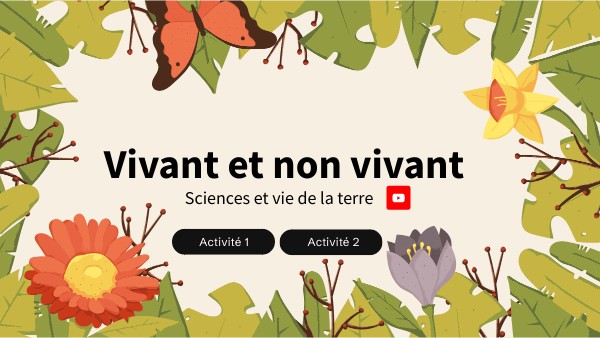 Vivant et non-vivant