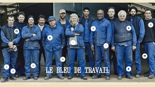 Le bleu de travail