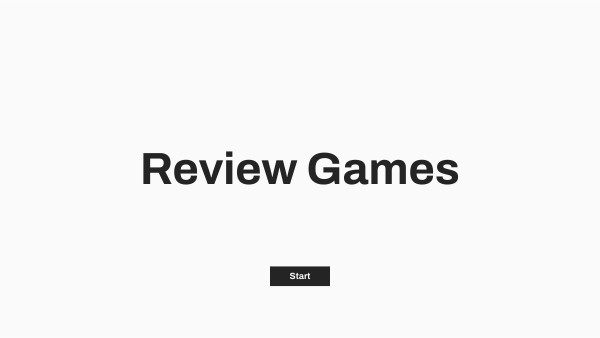 Review Games