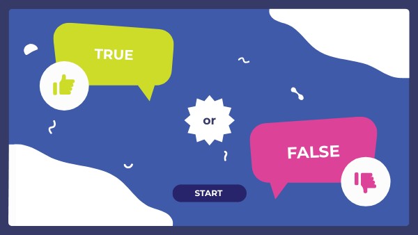 True or False Quiz Logical Thinking